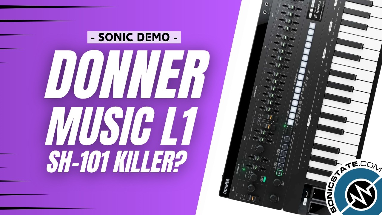 The Donner L1 Essential - Like A 101 but more... - SonicDemo - YouTube