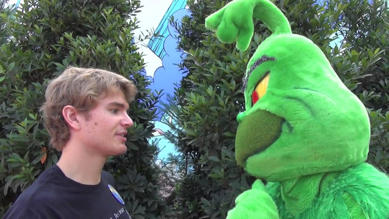 New Upload of Grinch at Dr Seuss land at Universal Studios - YouTube