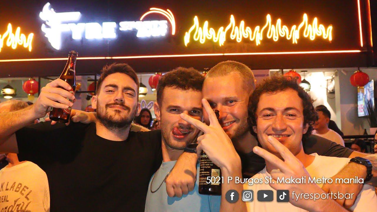 Fyre Sports Bar | Makati Nightlife | P. Burgos, Makati | Philippines ...