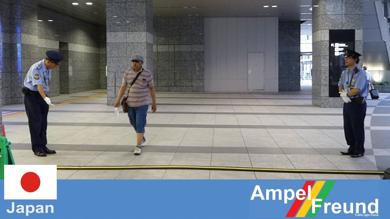 In Japan Safety first! (In Japan geht Sicherheit vor!) 1 - YouTube