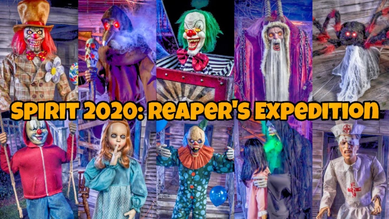 Spirit Halloween 2020 - The Reaper's Island Cast! - YouTube