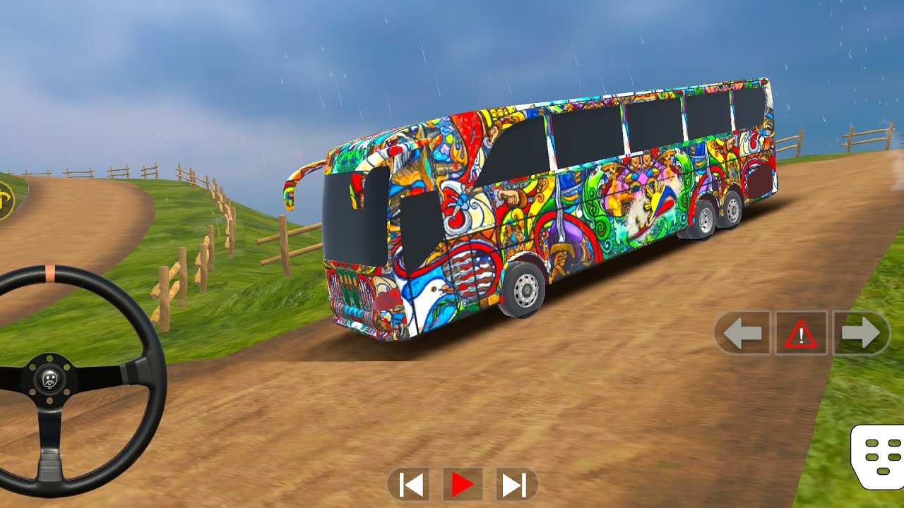 Coach Bus Simulator India Off Road Driving Bus Game Simulator 2025 ...