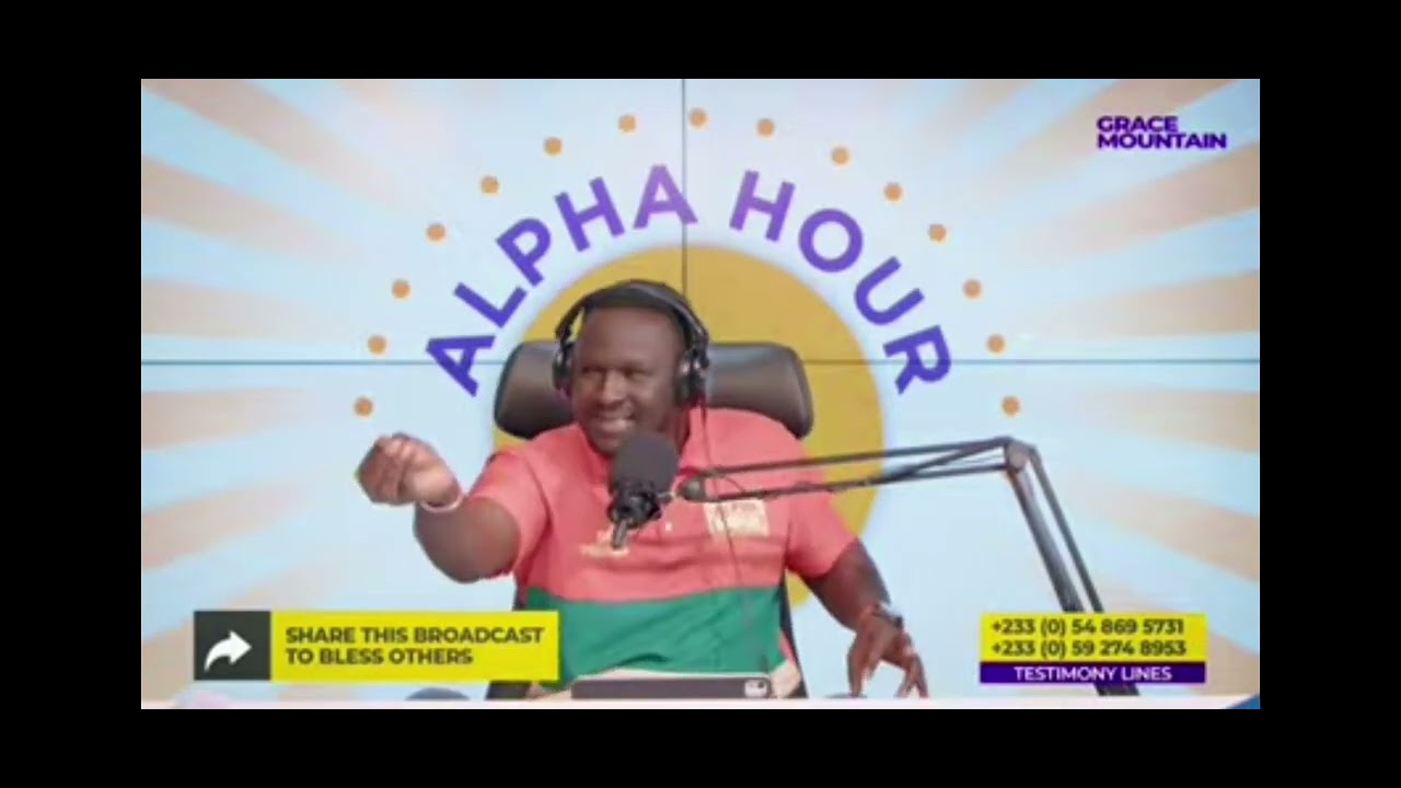 WHAT YOU MISSED ON ALPHA HOUR TODAY Pastor Elvis Agyemang - YouTube