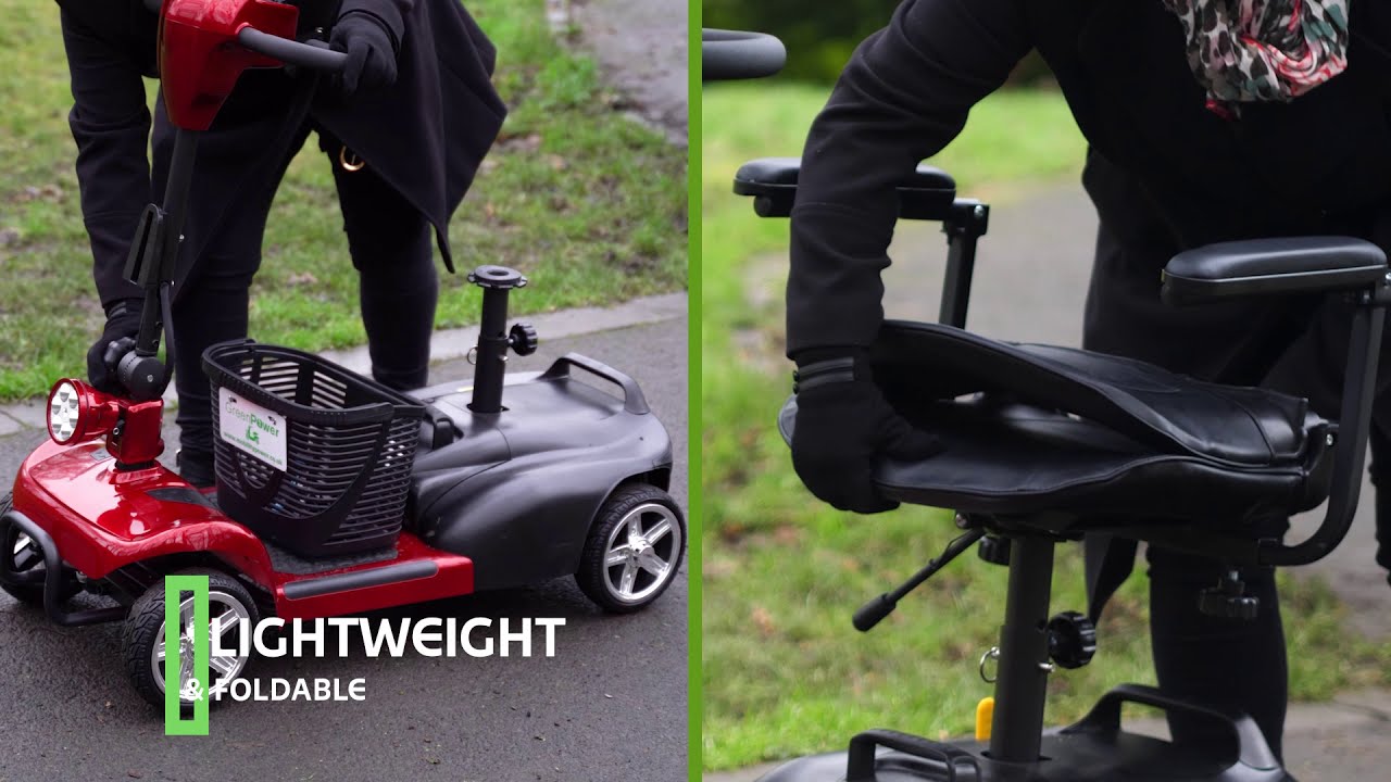 BH220 Mobility Scooter by Green Power - YouTube