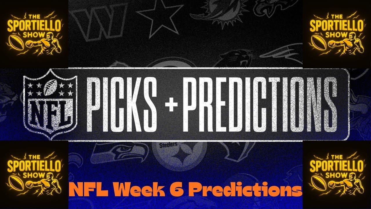 Week 6 NFL Pick'ems - YouTube