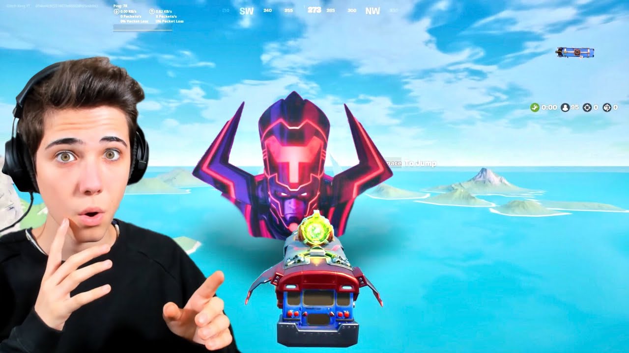 Im Battle Bus bis zu Galactus fliegen.. (Glitch) - YouTube