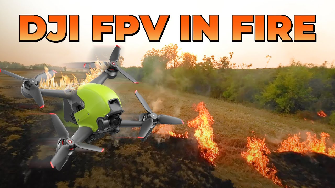 DJI FPV VILLAGE FLIGHT | MANUAL MODE | STUBLE BURNING HARYANA FPV DRONE ...