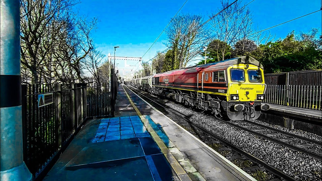 Freightliner class 66623 | Allington A.R.C Sdg to Whatley Quarry | 6.02 ...