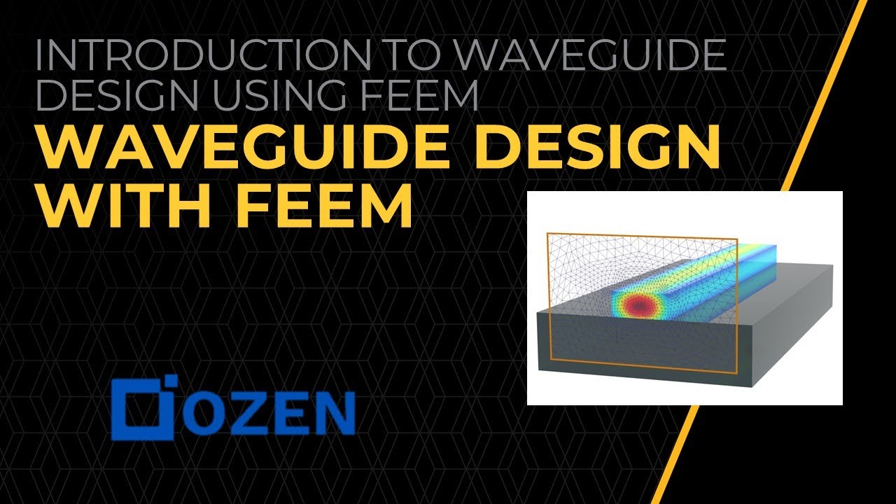 Description: Lumerical FEEM — Lesson 1 - YouTube