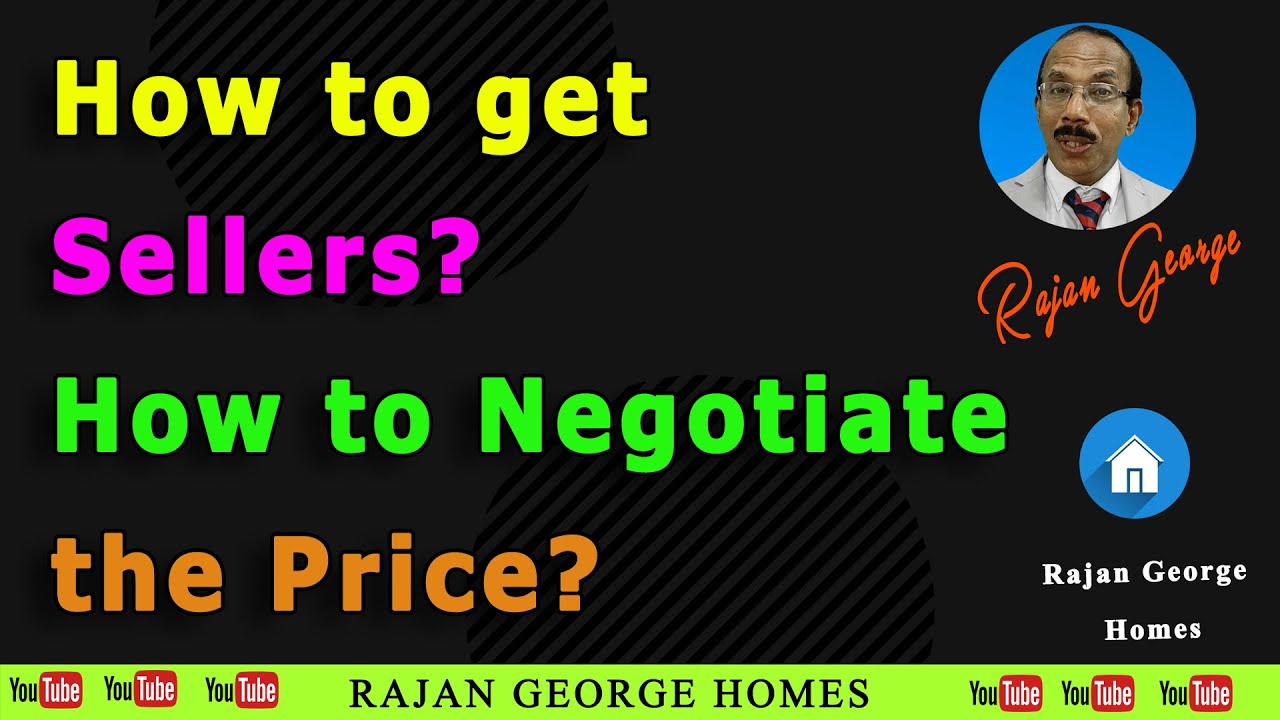 How to get Sellers? How to Negotiate the Price? | PART 4 | ENGLISH ...