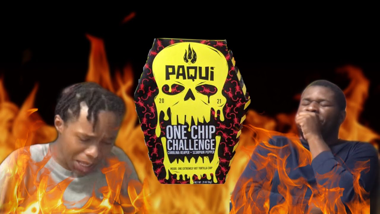 We Ate The World’s Hottest Chip… (Paqui One Chip Challenge) - YouTube
