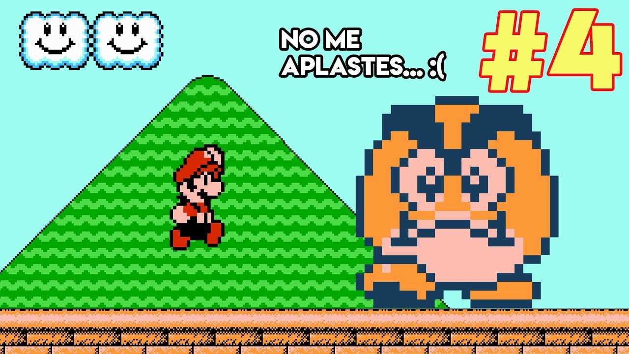 Prohibido Aplastar Goombas GIGANTES! - Jugando Super Mario Bros ...
