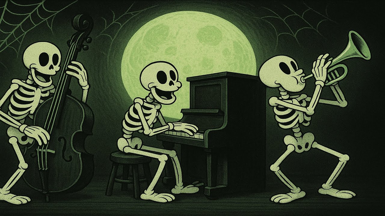 Haunted Halloween Jazz 👻🎷 Skeleton Swing for Study & Chill - YouTube