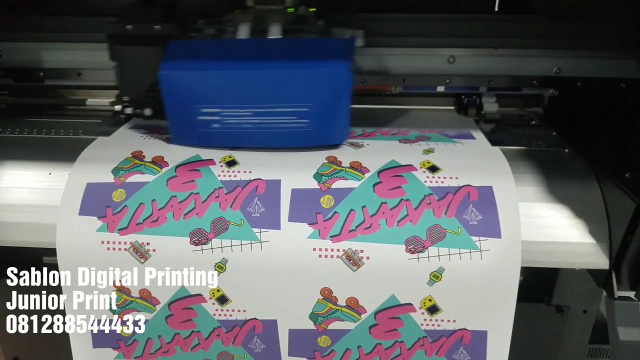 SABLON DIGITAL PRINTING POLYFLEX - YouTube