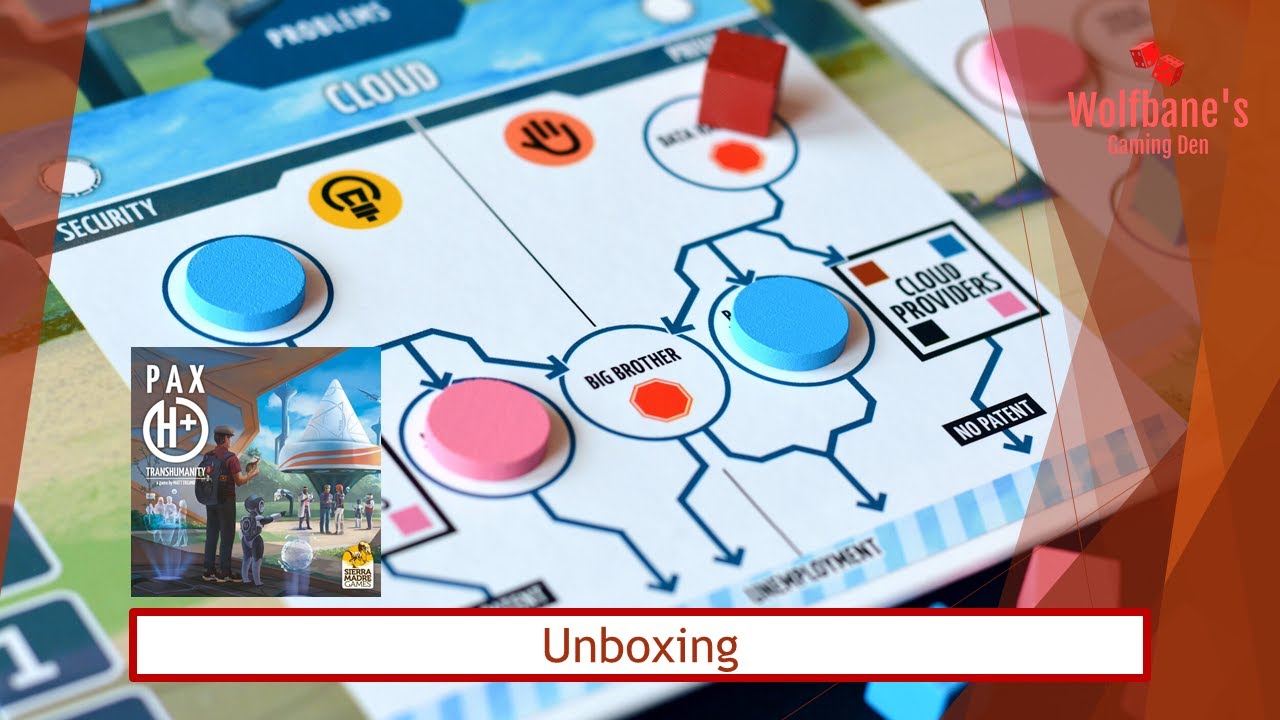 Pax Transhumanity [Board Game] - Unboxing - YouTube