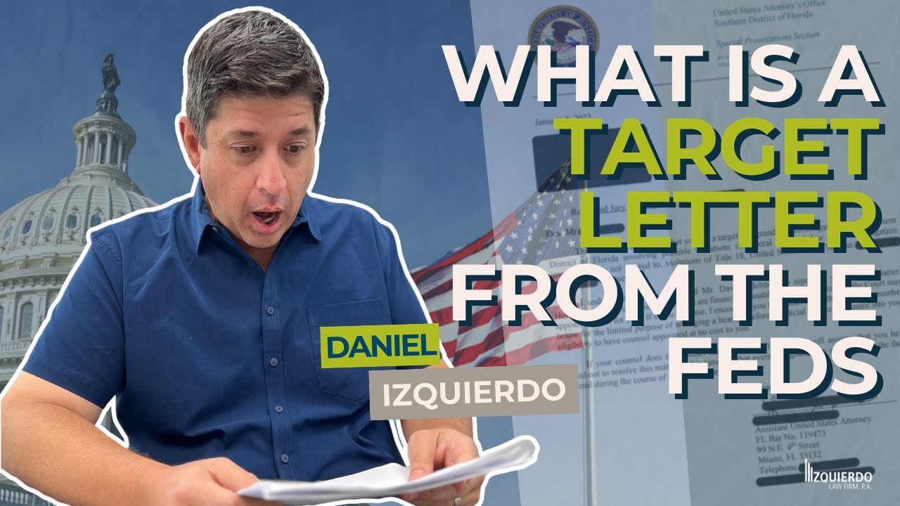 What Is a Federal Target Letter? | Understand Your Rights - YouTube