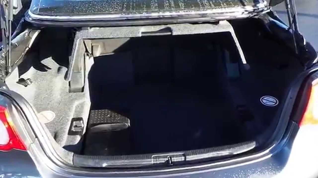2008 Volkswagen Eos, Eismeer Blue - STOCK# 30772B - Trunk - YouTube