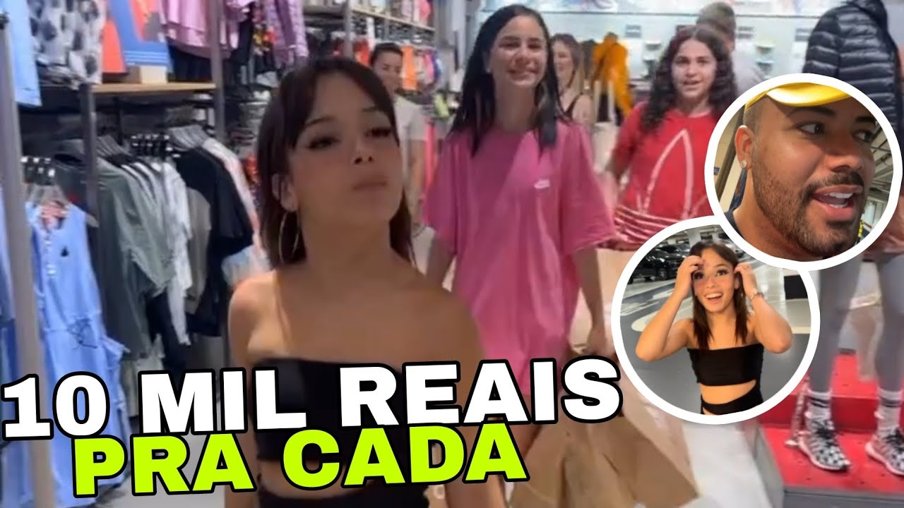 🔥 HYTALO SANTOS DEU 10 MIL REAIS PRA KAMYLINHA, THE E KETLYN GASTA NO ...