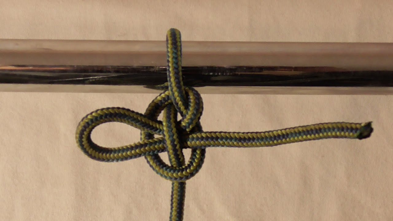 Exploding Mooring Hitch Knot - How To Tie One - YouTube