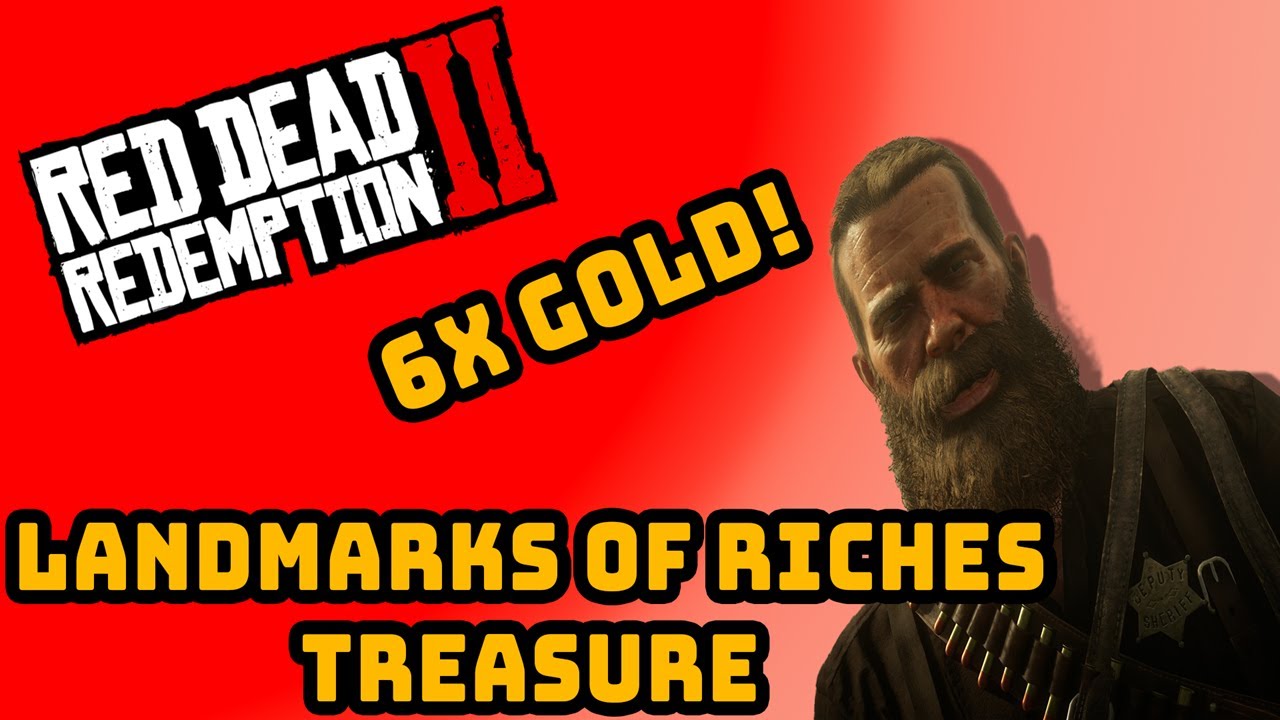 Red Dead Redemption 2 - Landmarks Of Riches Treasure - YouTube