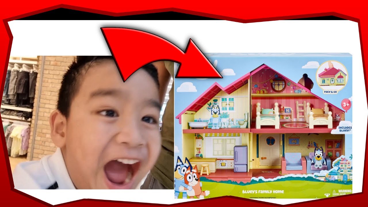 NEW - Unboxing the BLUEY HOUSE | From Disney Junior | BLUEY TV Show ...