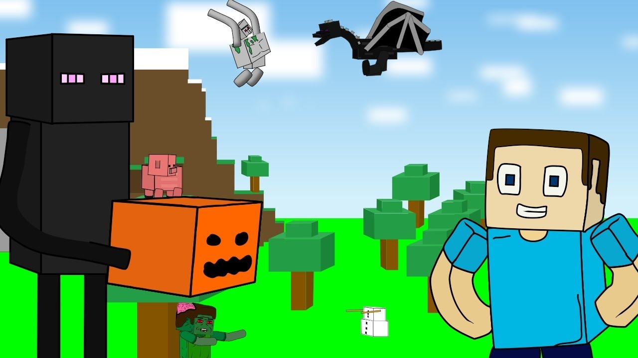 cartoon minecraft (CartooCraft) #animation #minecraftcartoon #cartoon ...