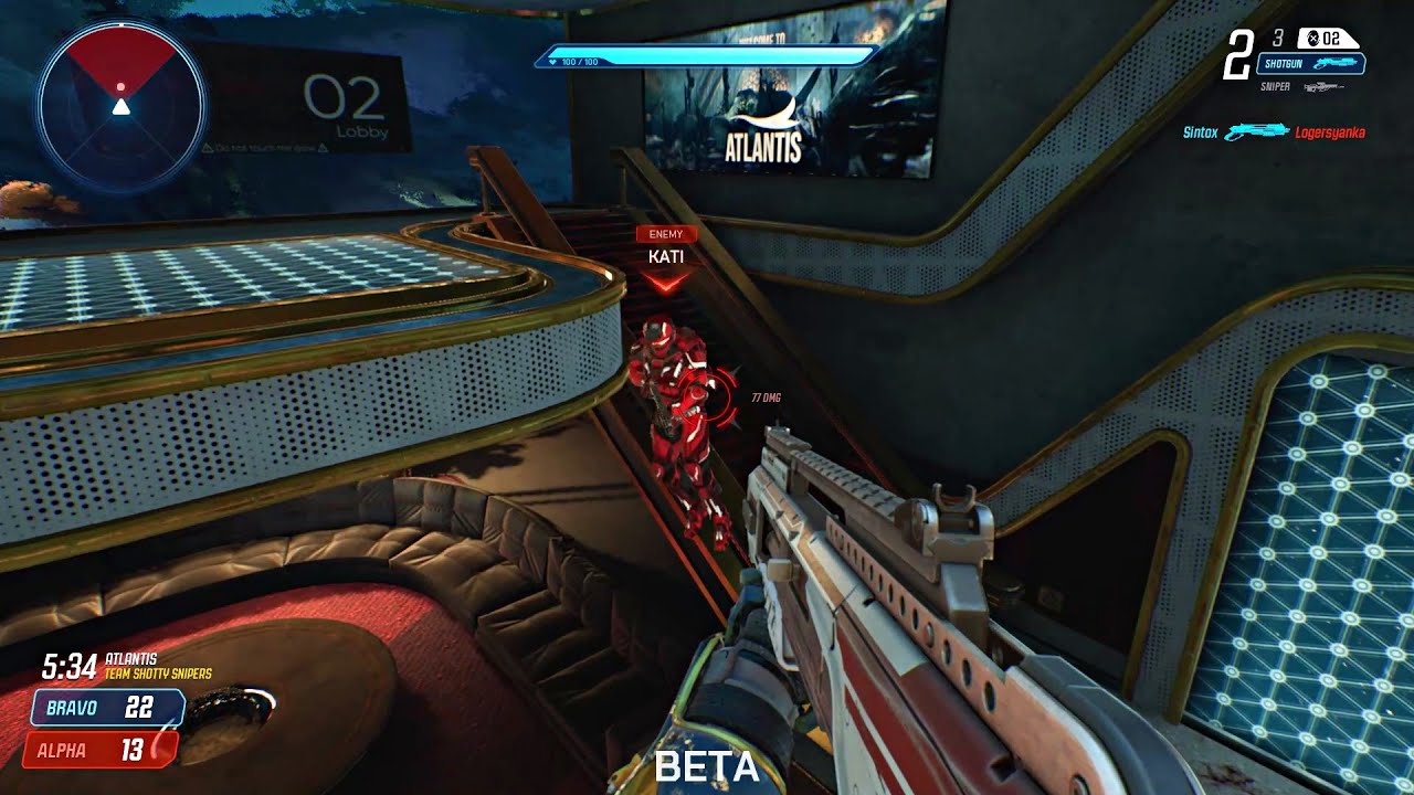 SPLITGATE (2021) Team Shotty Snipers Gameplay (Beta) - YouTube