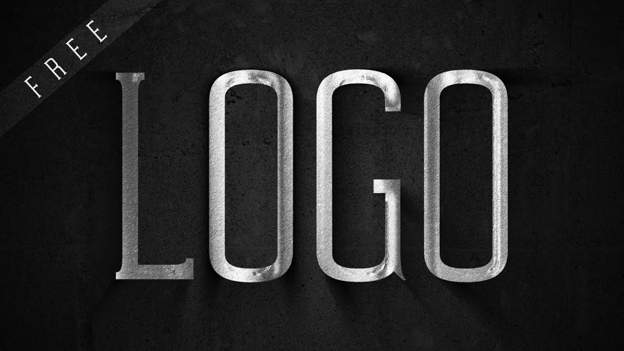 Shiny Metallic Logo Intro Template #19 After Effects - YouTube