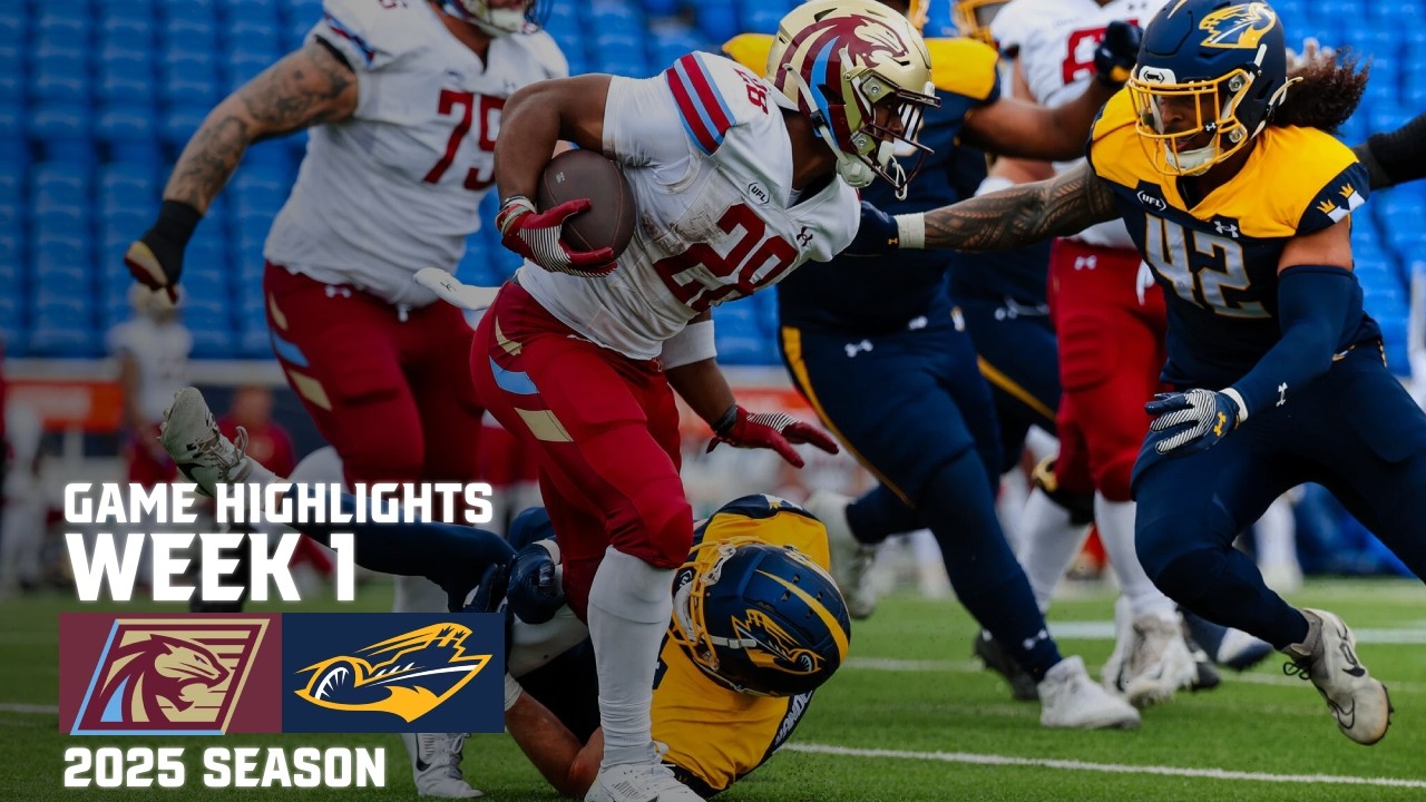 Michigan Panthers vs Memphis Showboats | UFL Week 1 Highlights - YouTube