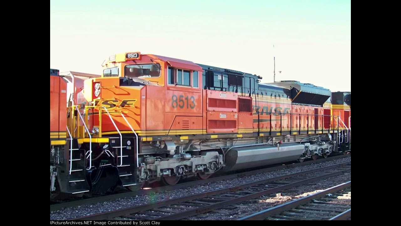 BNSF 8513’s K3HA - YouTube