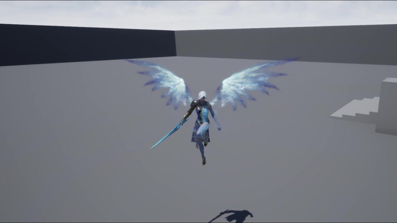Unreal Engine 4 Paragon - Aurora Flying & Wings - YouTube