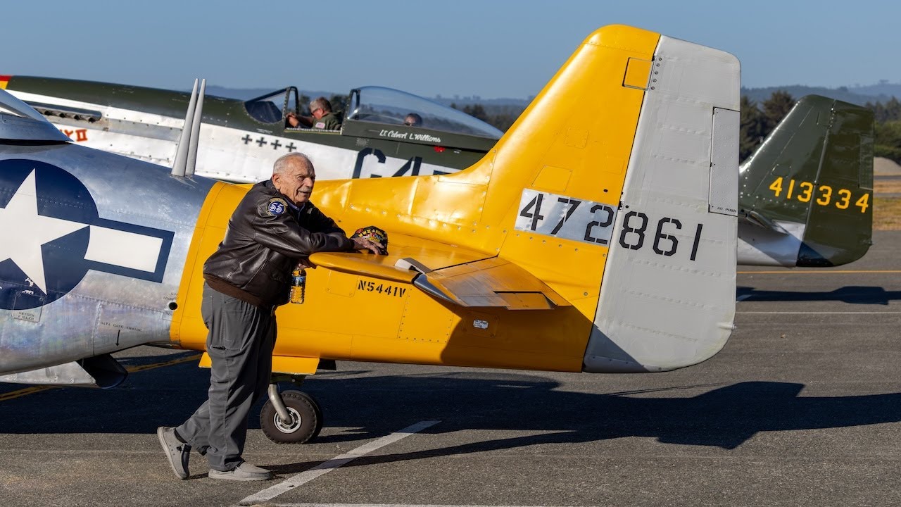 Col. Joe Peterburs' Flight - Rumble Over the Redwoods 2025 - YouTube