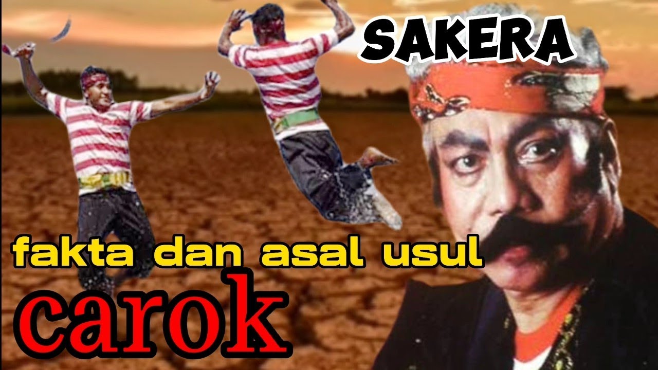 sejarah carok dan fakta sakera #info #sejarah #fakta #madura - YouTube