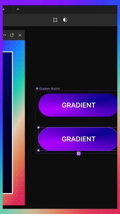 Figma Gradient Button animation #shorts - YouTube