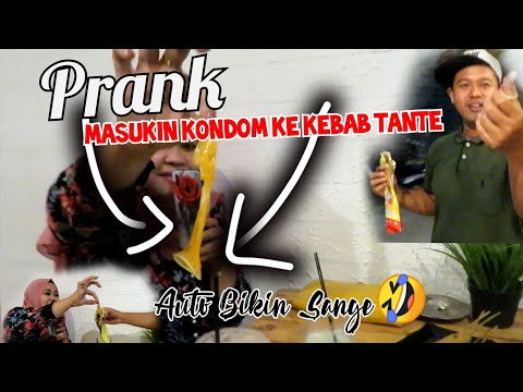 prank kondom ke tante _ bikin sange