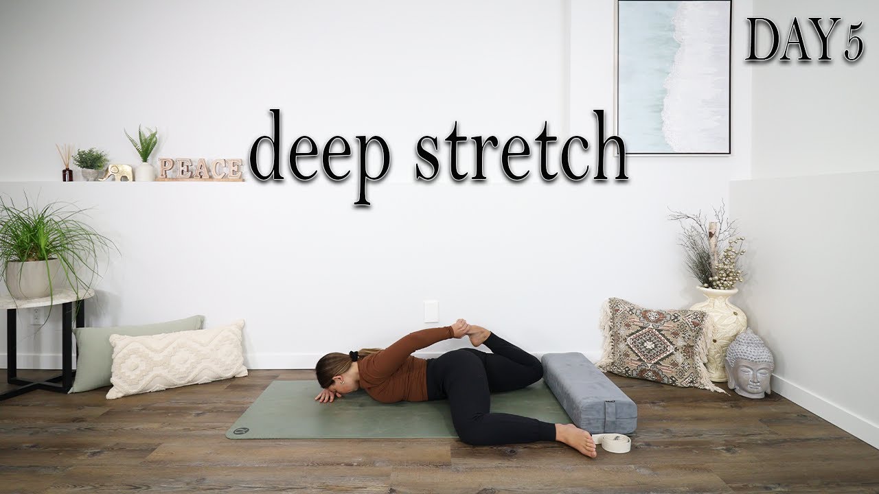 YOGA FOR FLEXIBILITY | Deep Stretch | Day5 - YouTube