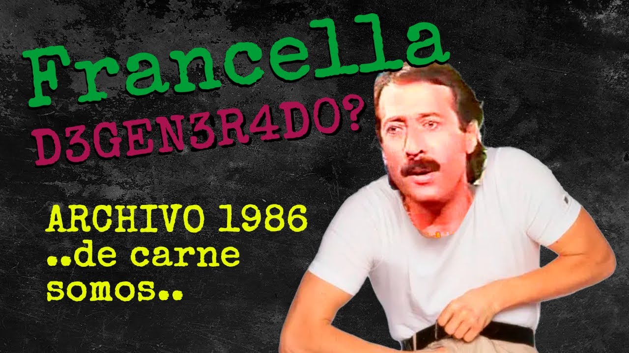 Guillermo Franchella haciendo de las suyas en los 80s - YouTube