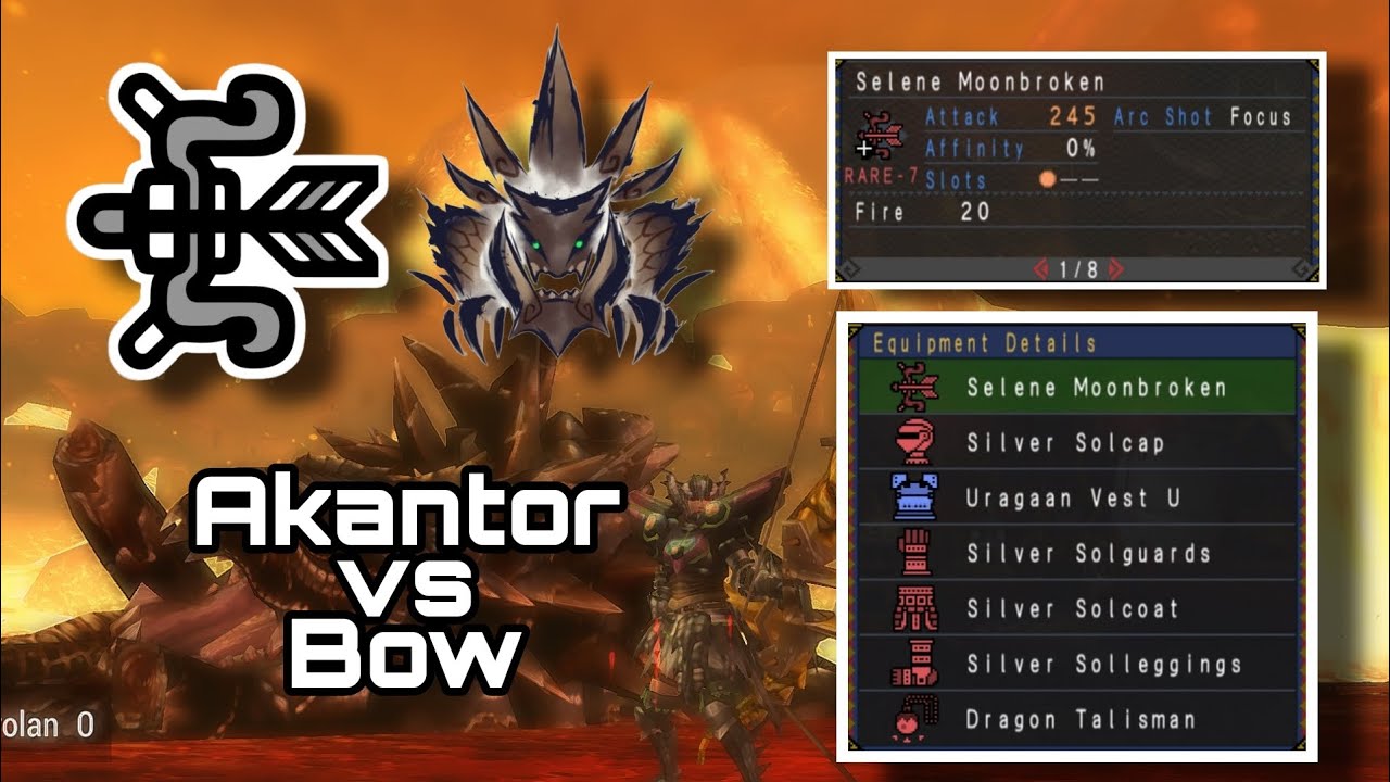 MHP3RD | Akantor vs Bow - YouTube