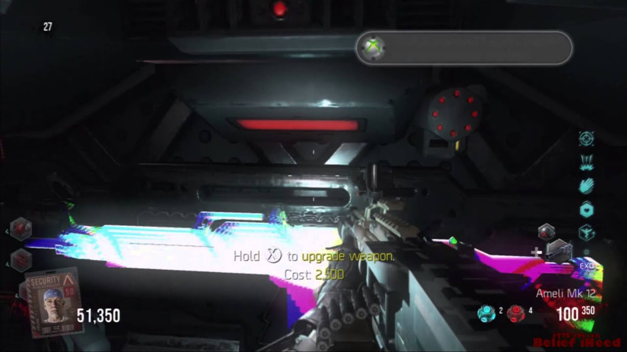 Exo Zombies EXPERIMENTAL UPGRADE STATION Upgrade Weapons MK25 DIAMOND ...