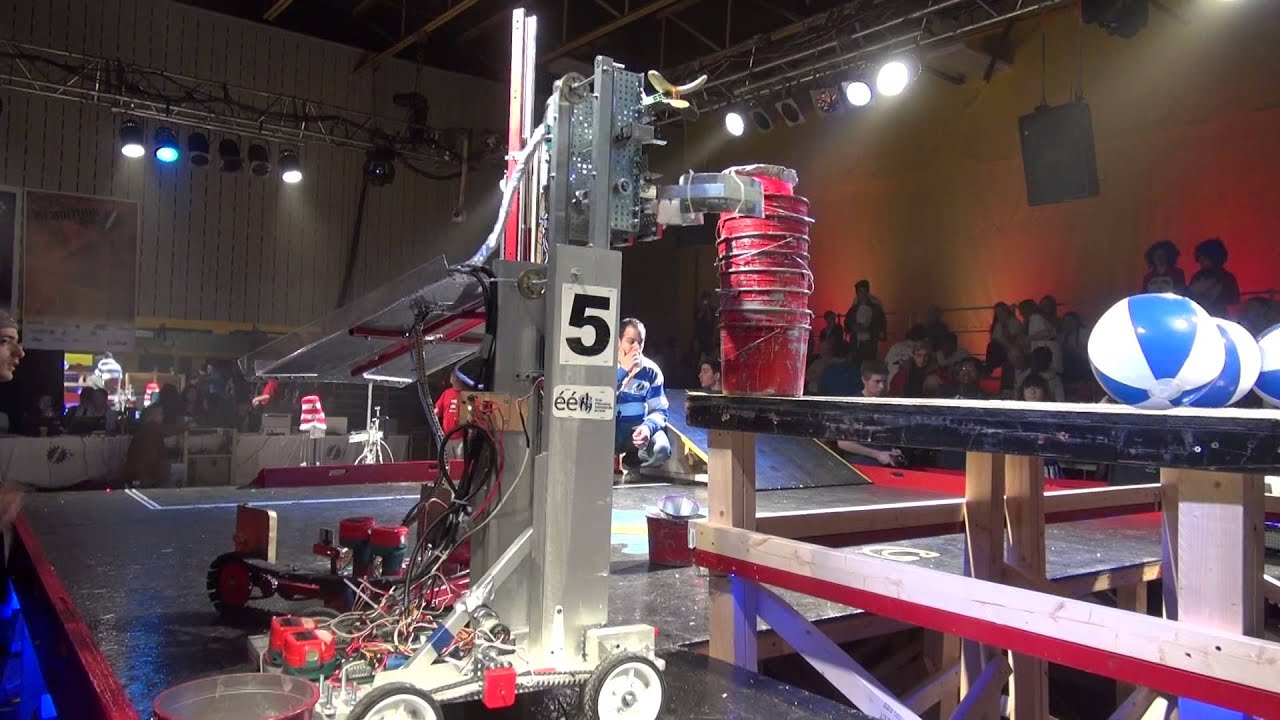 Nemolition - 13th Annual 201 CRC Robotics Competition @ Vanier College - YouTube
