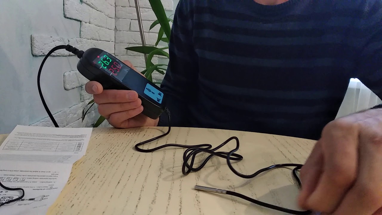 Терморегулятор в коптильню холодного копчения - YouTube