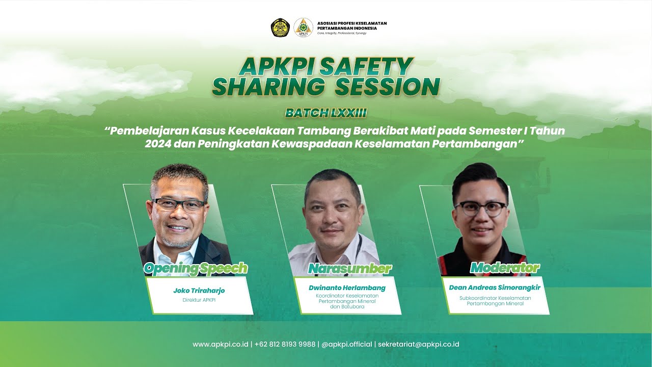 APKPI SAFETY SHARING SESSION BATCH LXXIII - YouTube