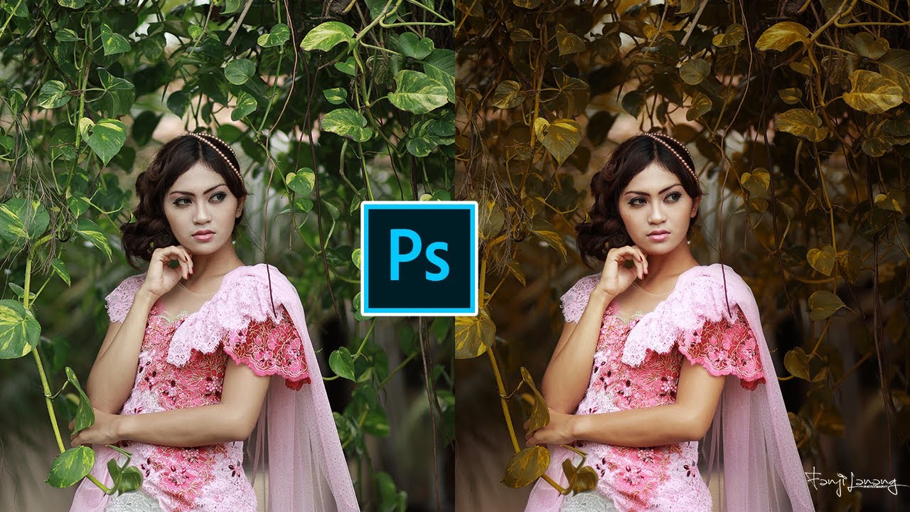 HOW TO GOLDEN COLOR EFFECT PHOTOS FOR BEGINNERS | ADOBE PHOTOSHOP - YouTube