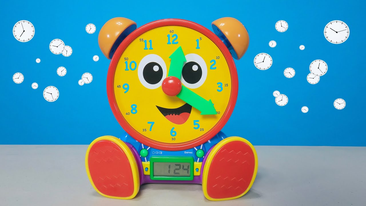 THE LEARNING JOURNEY • TELLY JR. THE TEACHING CLOCK TIME - YouTube