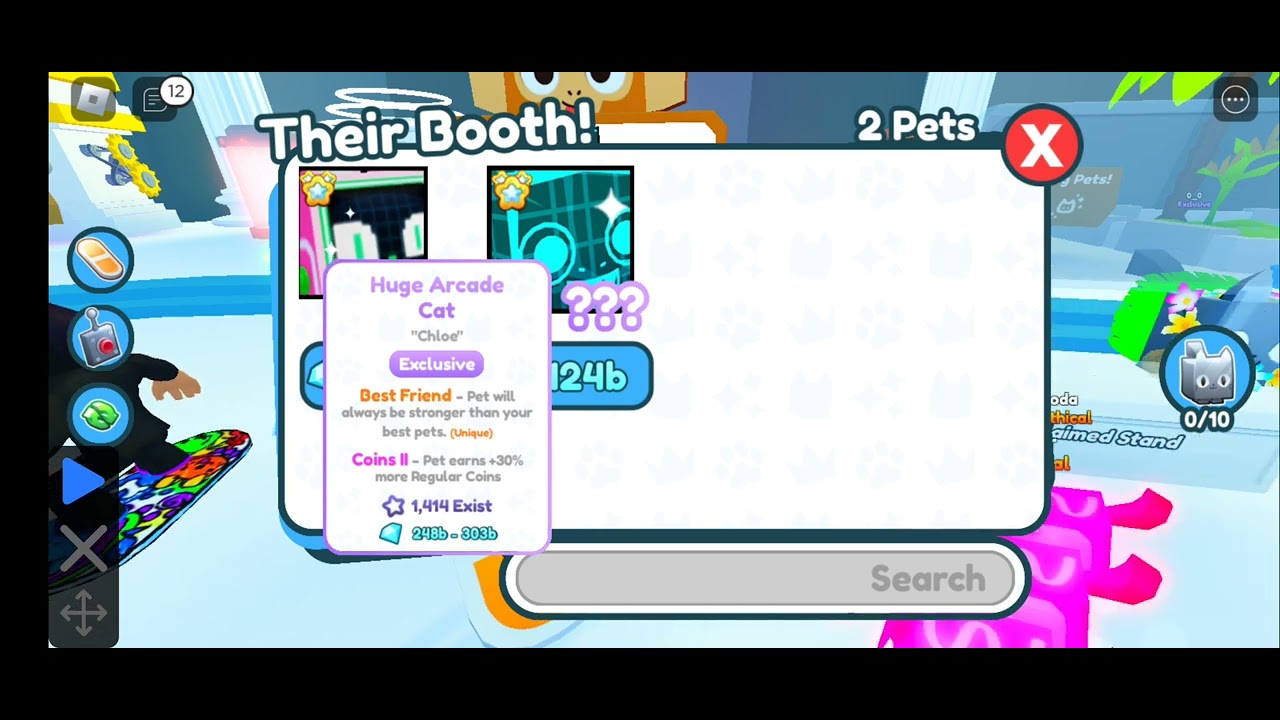 I FIND HUGE ARCADE CAT SELL TRADE PLAZA PET SIMULATOR X ROBLOX - YouTube