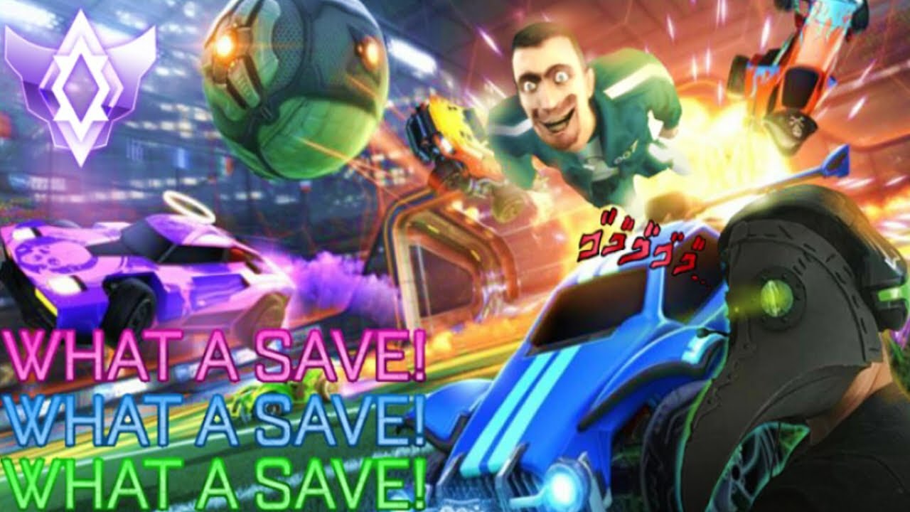 What a Save! What a Save! What a Save! - Rocket League - YouTube