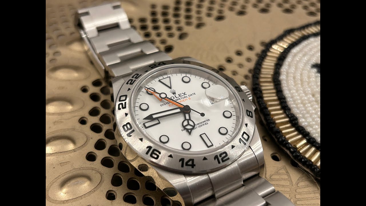 Close up - Rolex Explorer 2 226570 filmed on iPhone 14 - YouTube