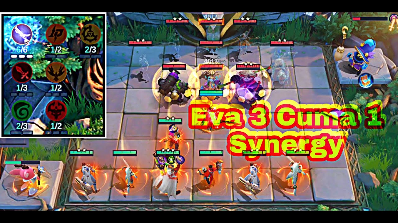 Magic Chess Gameplay EVA Skill 3 #mobilelegends #magicchess - YouTube