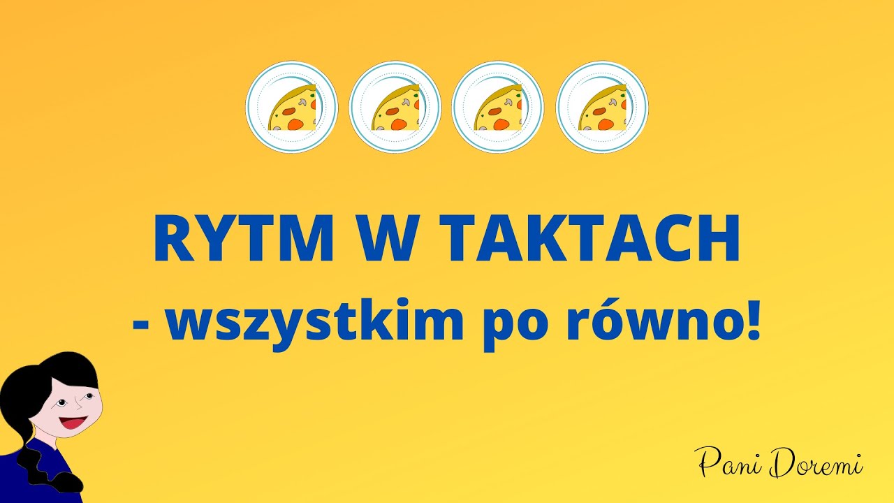Rytm w taktach i odczytywanie metrum. - YouTube