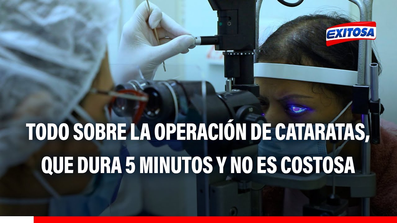 🔴🔵Al menos 150 mil peruanos con ceguera por cataratas: todo sobre la ...